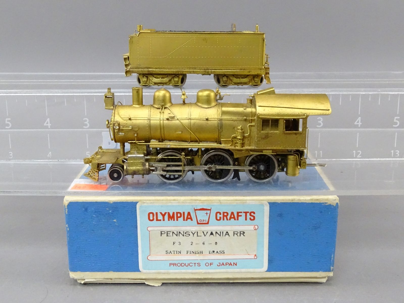 HO Brass Model - Gem PRR Pennsylvania F-3 2-6-0 Mogul - Unpainted ...
