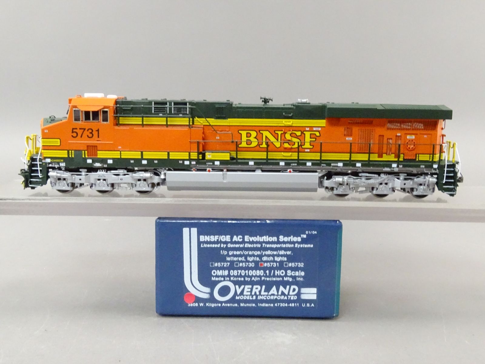 HO Brass Model - OMI 087010080.1 BNSF Burlington Northern Santa Fe ...