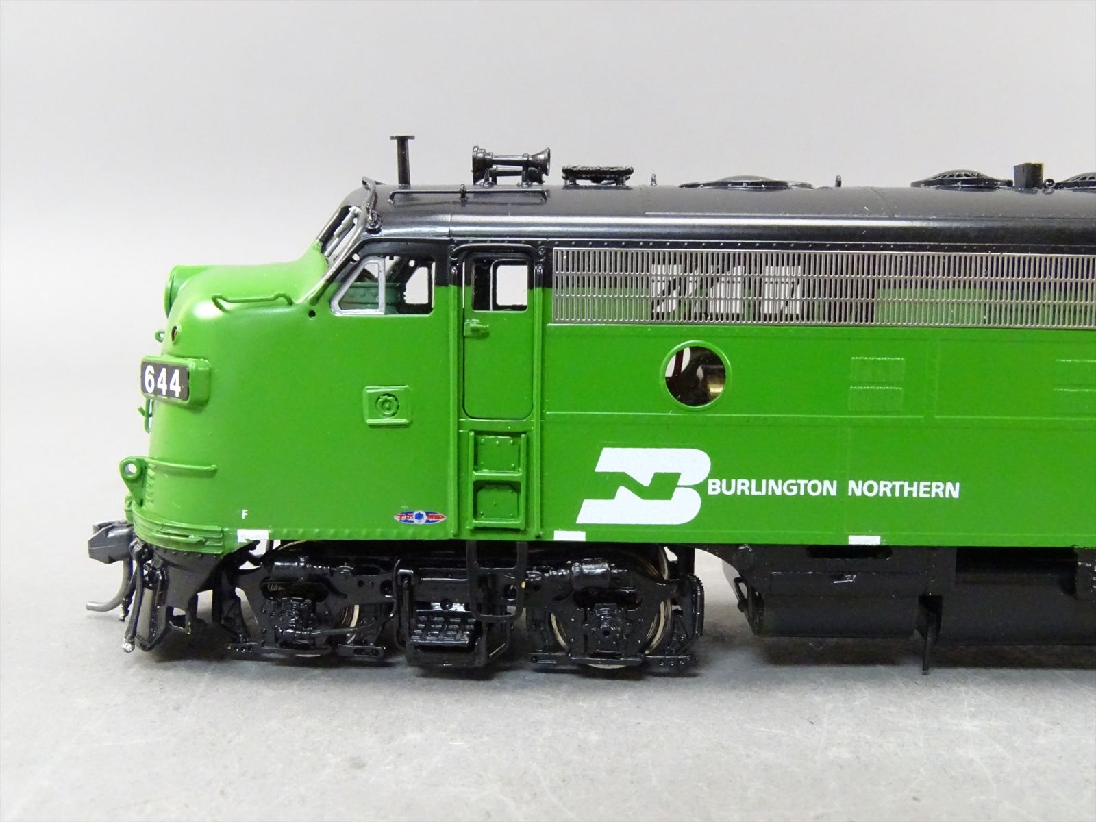 HO Brass Model - OMI 6453 GN as BN Burlington Northern F7 F7A #644 Mid to Late 1960's Era ...