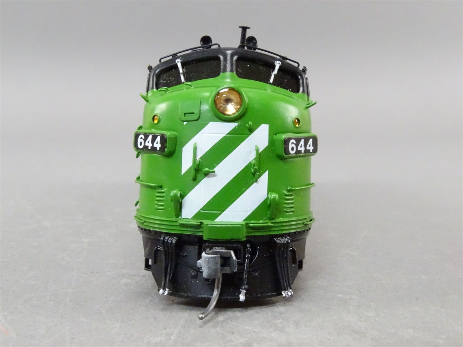 HO Brass Model - OMI 6453 GN as BN Burlington Northern F7 F7A #644 Mid to Late 1960's Era ...