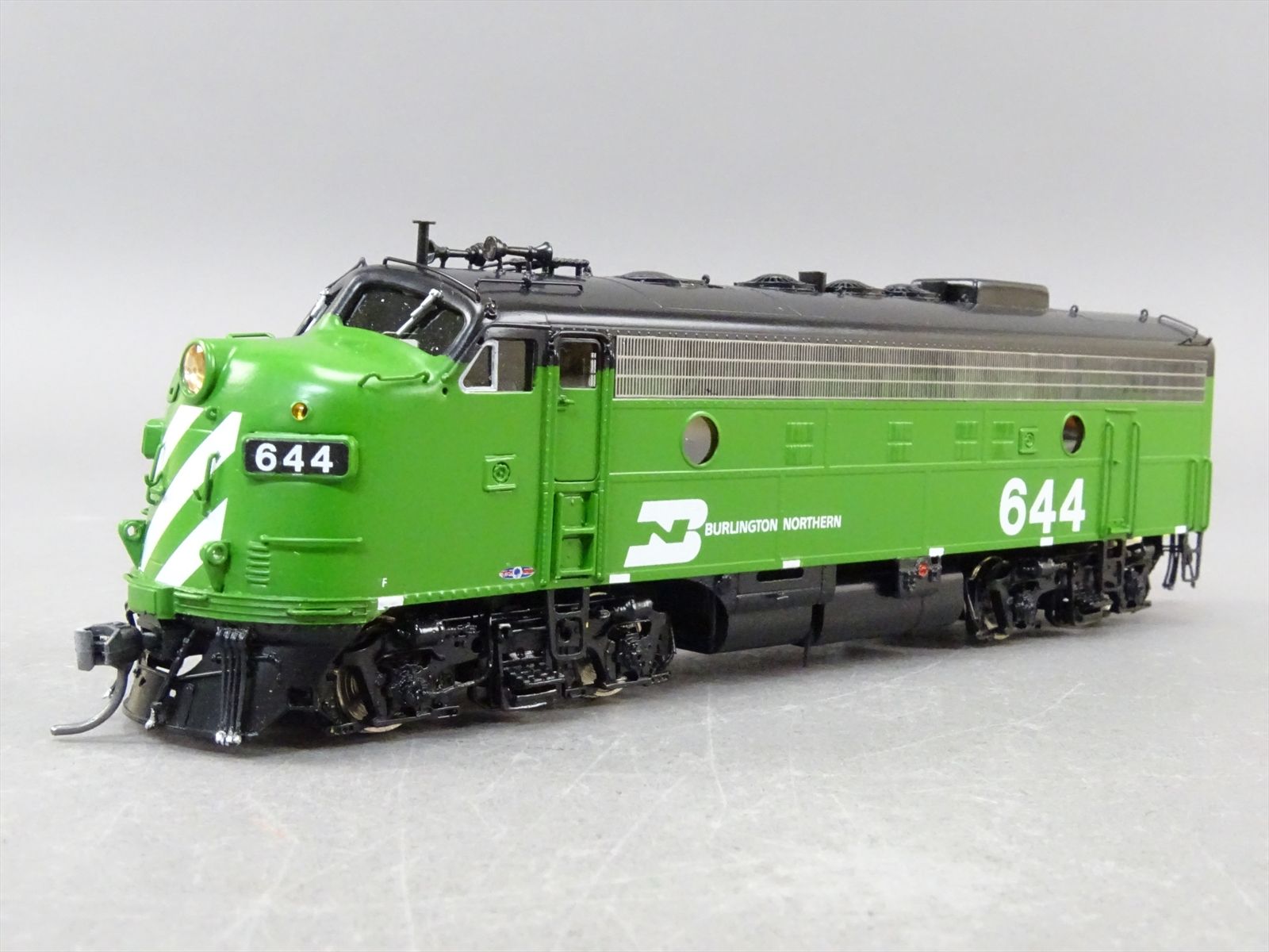 HO Brass Model - OMI 6453 GN as BN Burlington Northern F7 F7A #644 Mid to Late 1960's Era ...