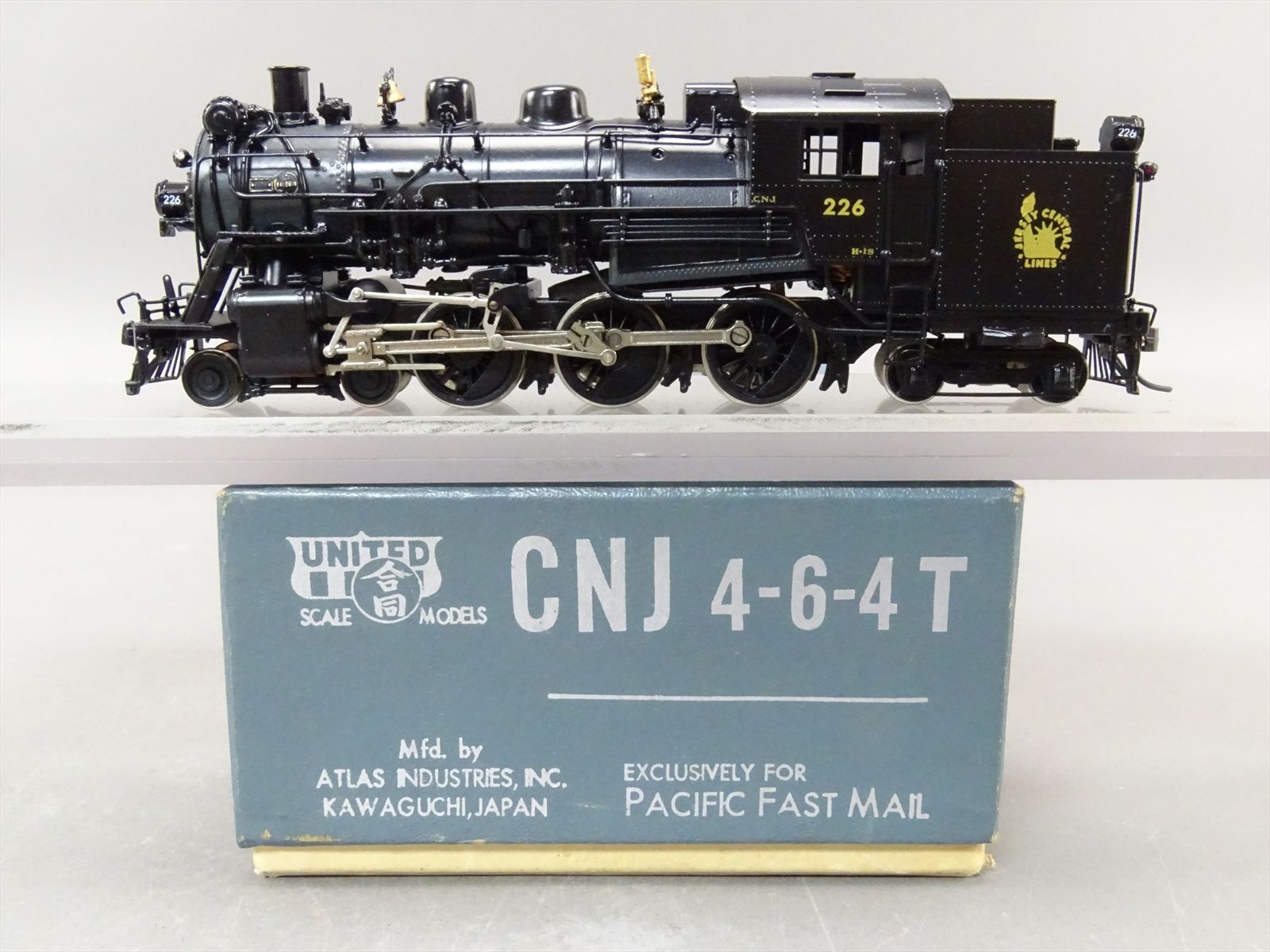 HO Brass Model - PFM CNJ Central New Jersey Central 4-6-4T #226 ...