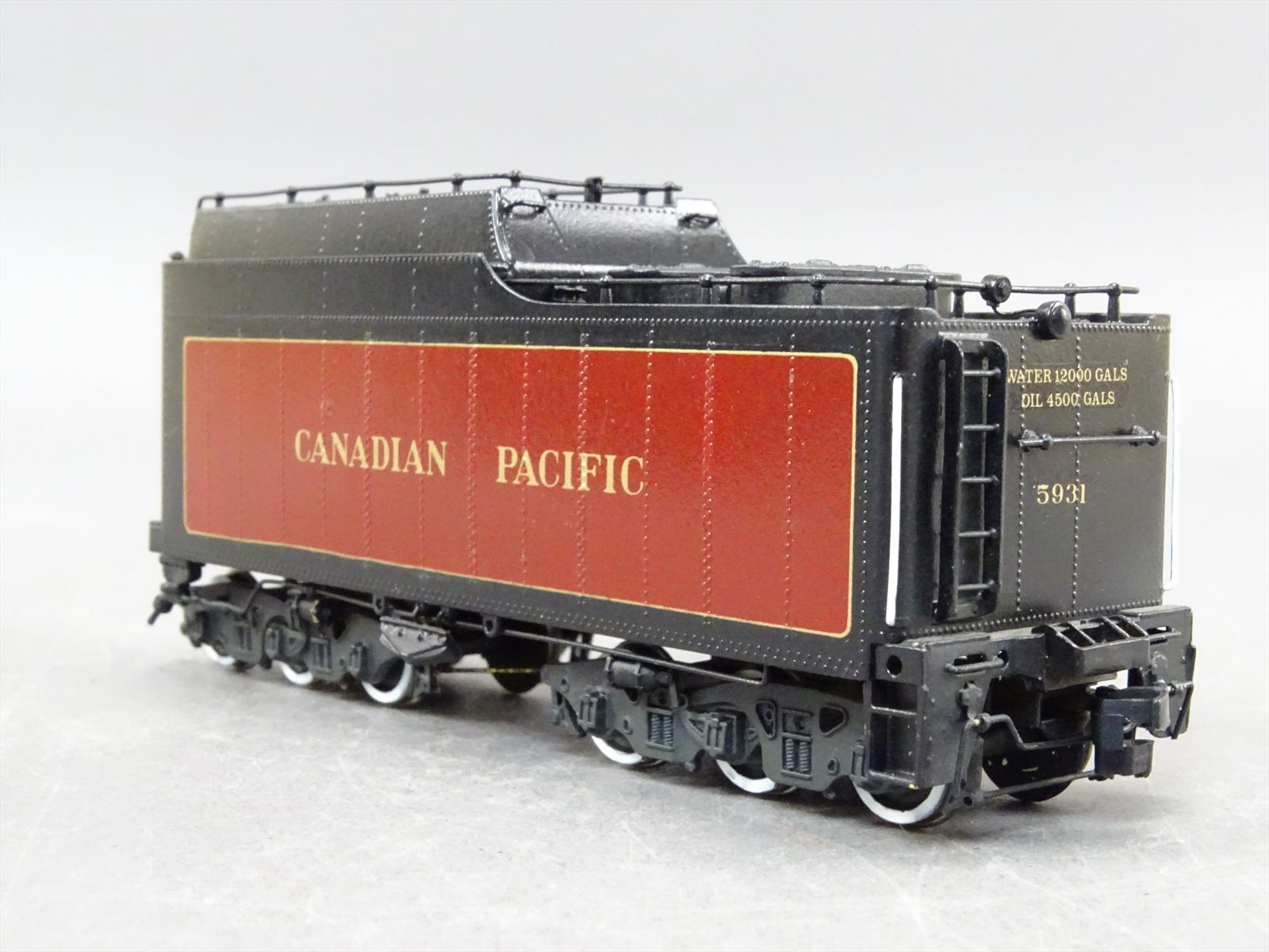 HO Brass Model - VH CP CPR Canadian Pacific T-1c 2-10-4 #5931 - Fair Custom + Weathered - Samhongsa