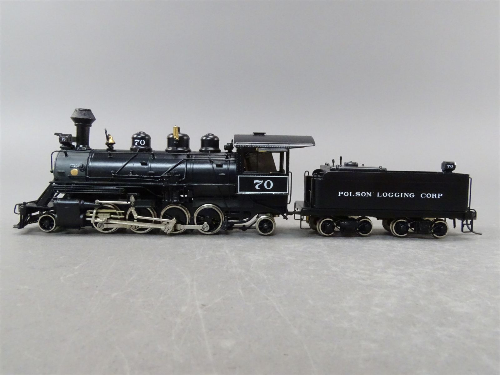 HO Brass Model - NWSL Polson Logging Corp. Baldwin 2-8-2 70-Ton Logging ...