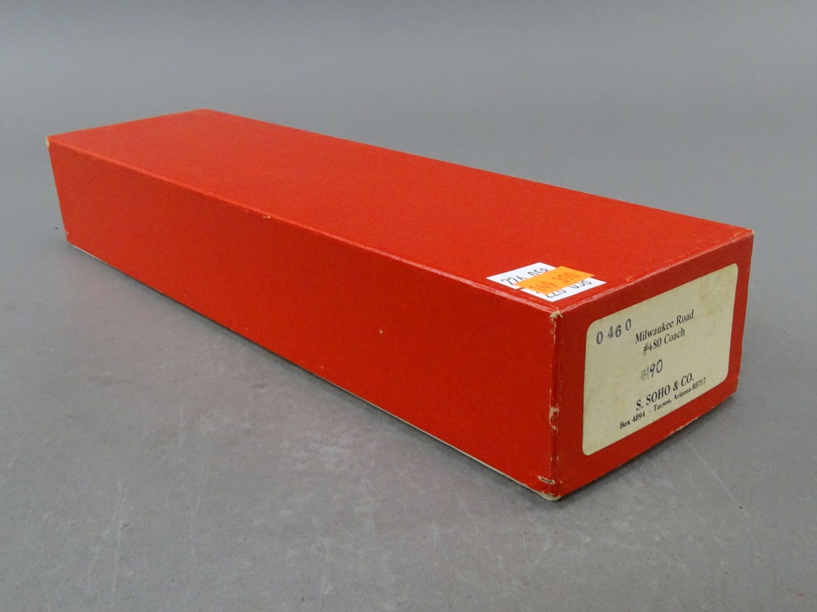 HO Brass Model - Soho 0460 MILW Milwaukee Coach #490 - Custom - Kumata