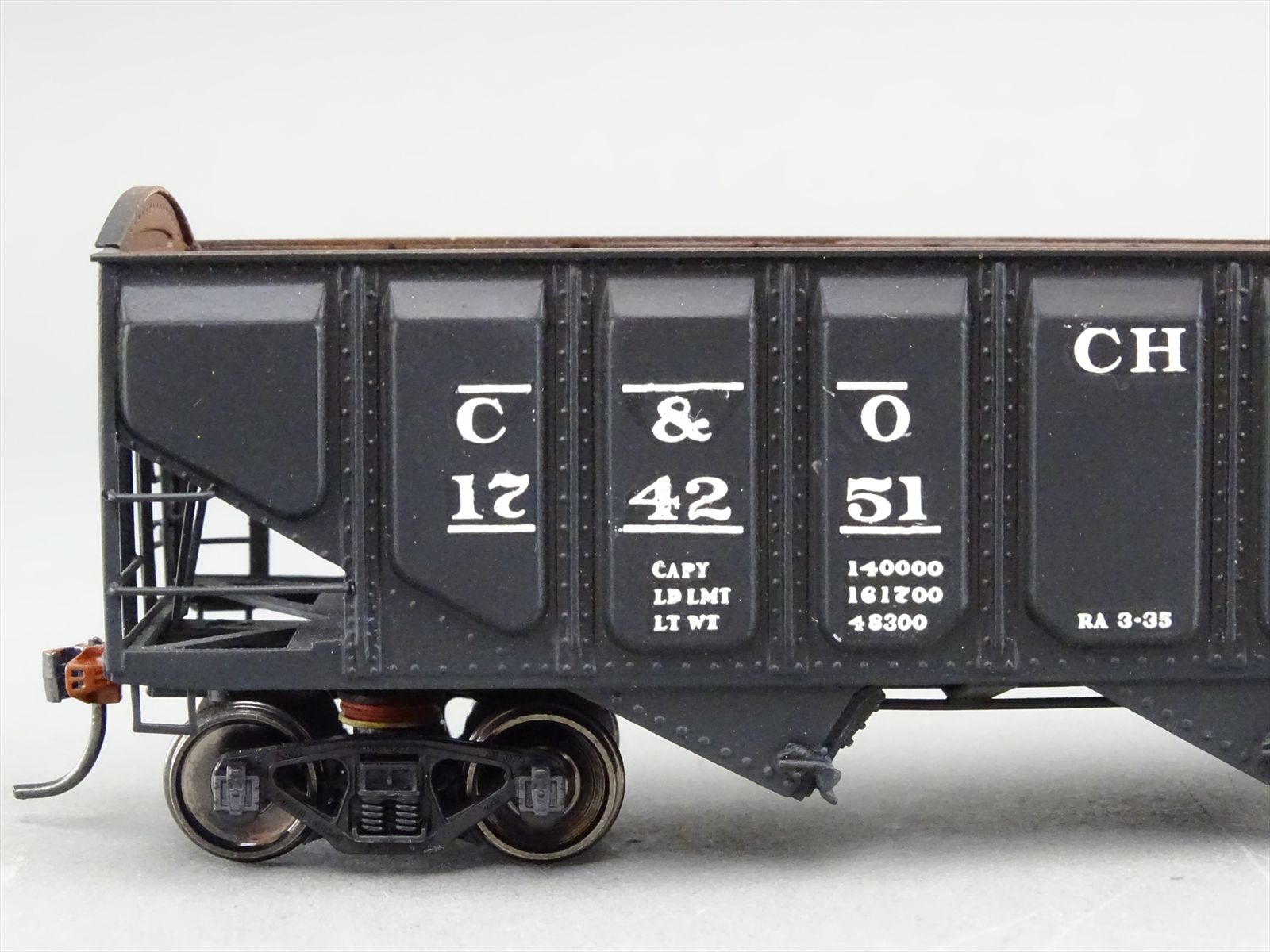 HO Brass Model - OMI 1308 C&O Chesapeake & Ohio Triple Hopper #174251 ...