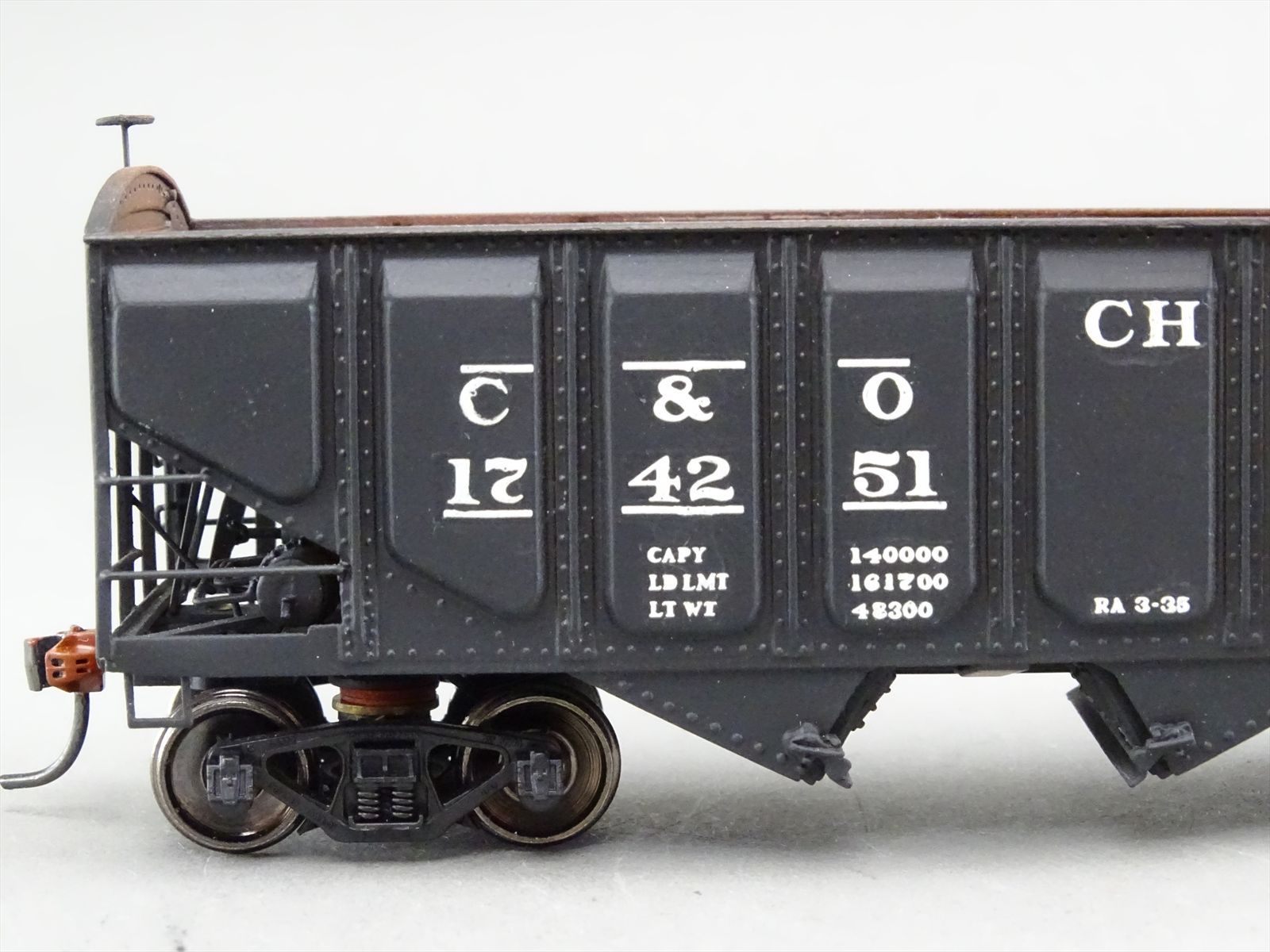 HO Brass Model - OMI 1308 C&O Chesapeake & Ohio Triple Hopper #174251 ...