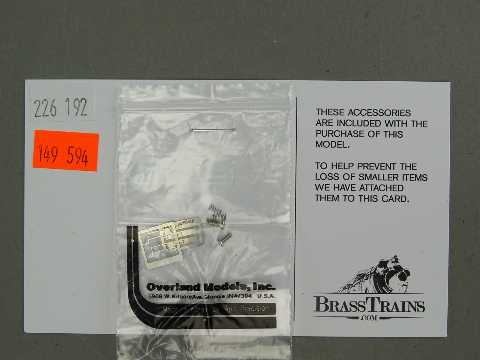 HO Brass Model - OMI 5607 BN Burlington Northern GP39-2 Early-Mid 1980 ...