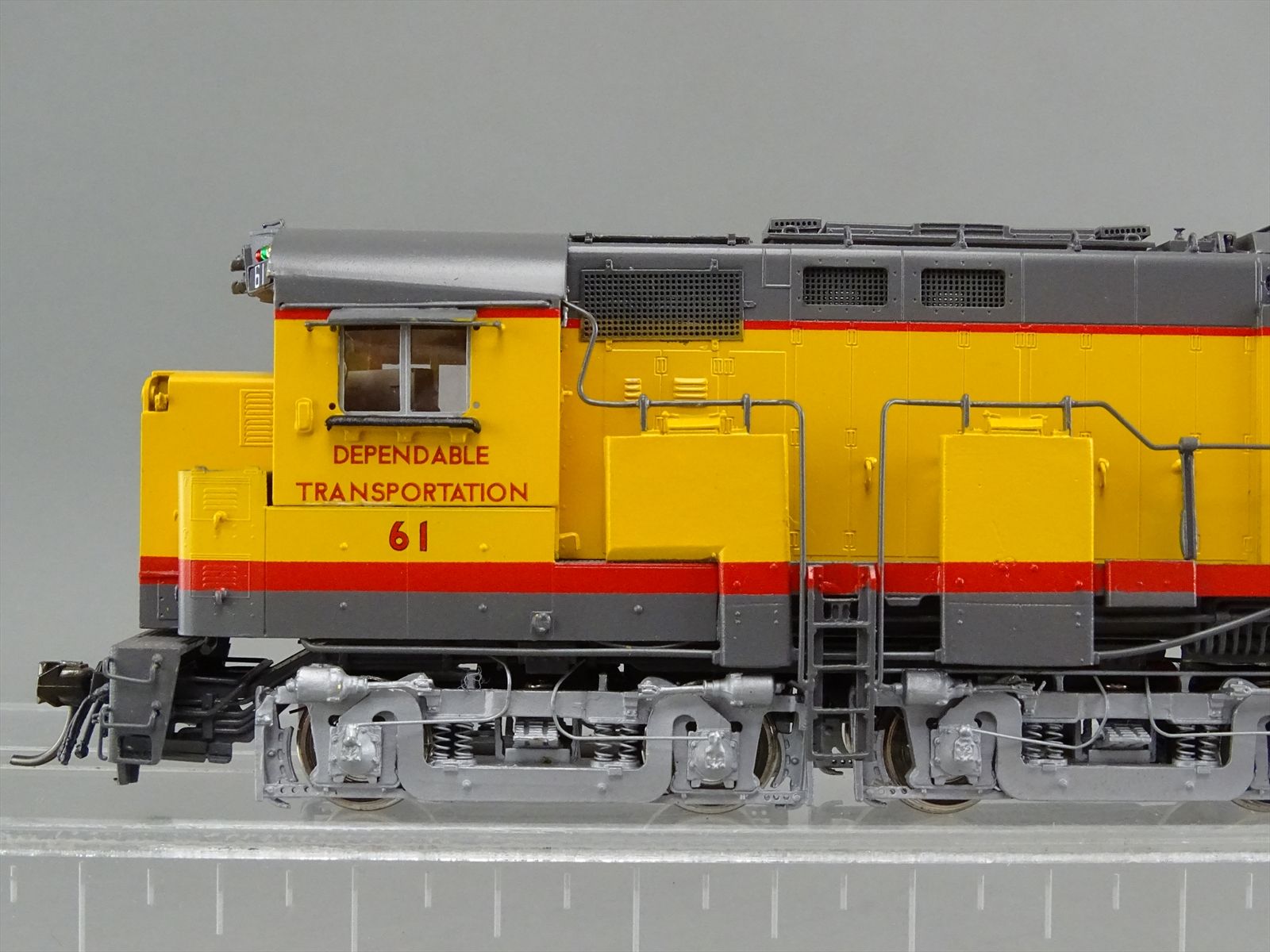 HO Brass Model - OMI 5443 UP Union Pacific C855 C855A #61 - Pro Paint - 1993 Run - Ajin - VERY ...