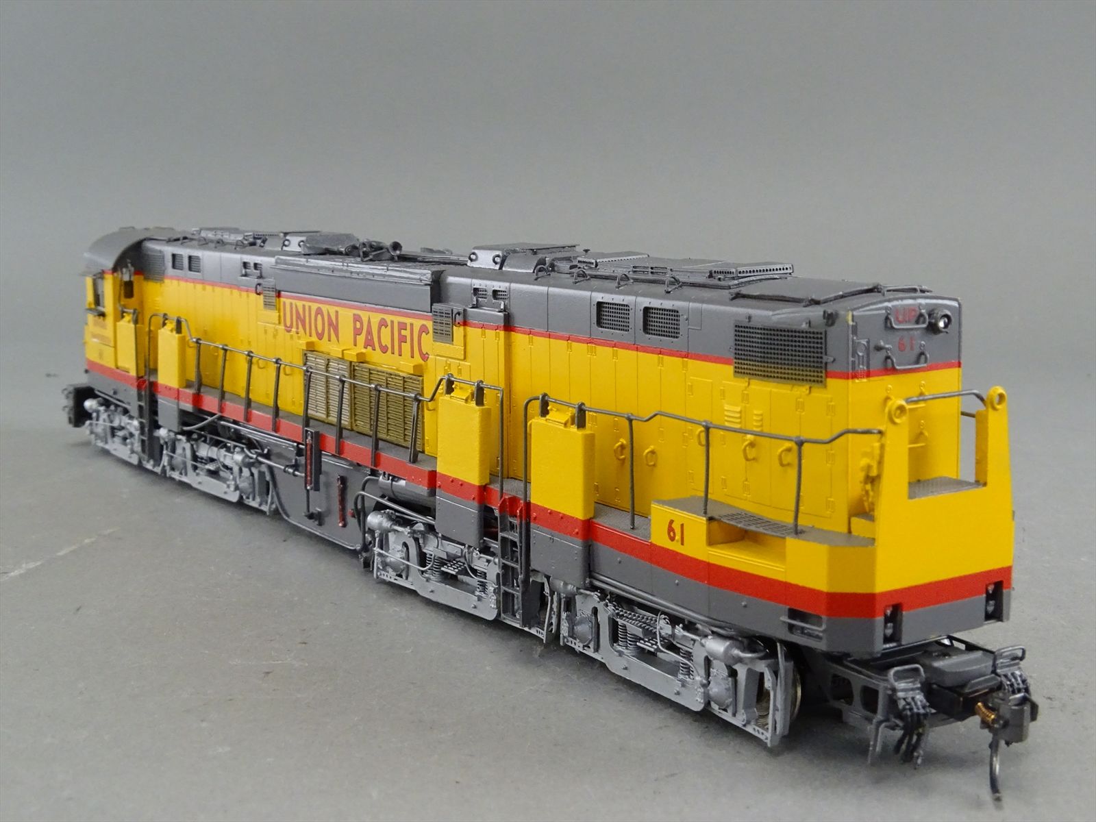 HO Brass Model - OMI 5443 UP Union Pacific C855 C855A #61 - Pro Paint - 1993 Run - Ajin - VERY ...