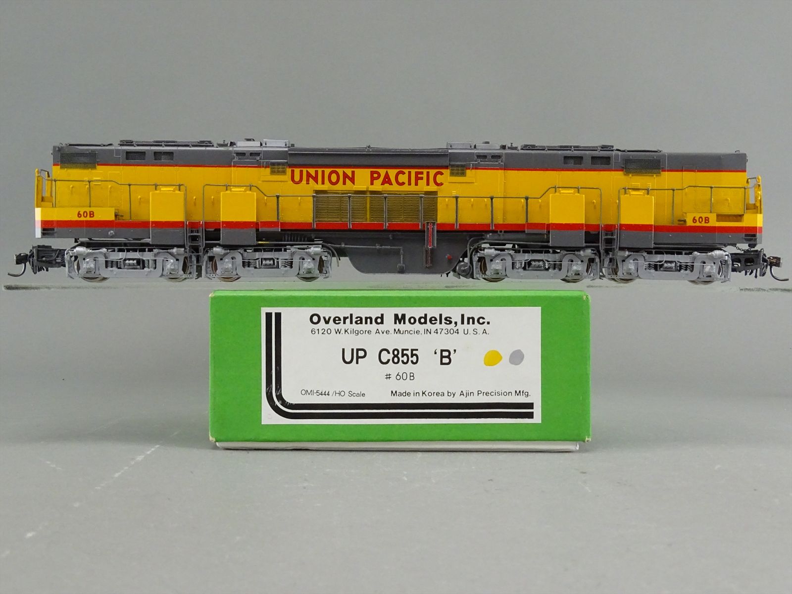 HO Brass Model - OMI 5444 UP Union Pacific C855B C855 #60B - Pro Paint ...