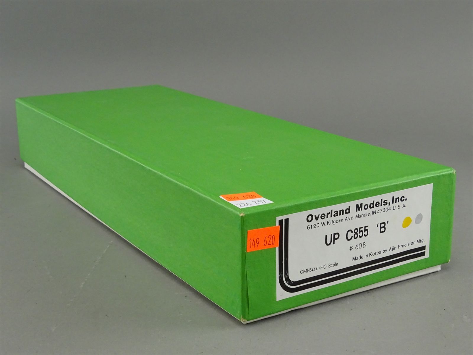 HO Brass Model - OMI 5444 UP Union Pacific C855B C855 #60B - Pro Paint ...