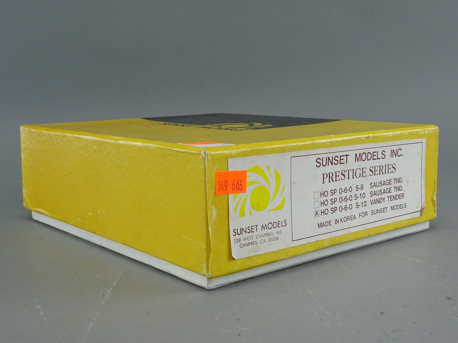 HO Brass Model - Sunset SP Southern Pacific S-12 0-6-0 #1276 - Custom ...