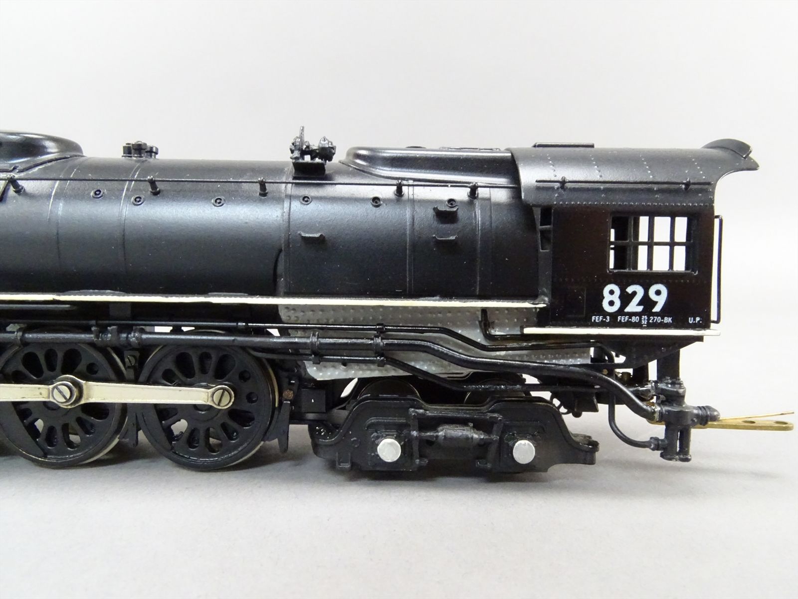 HO Brass Model - WMC UP Union Pacific 4-8-4 FEF-3 #829 - Fair Custom ...