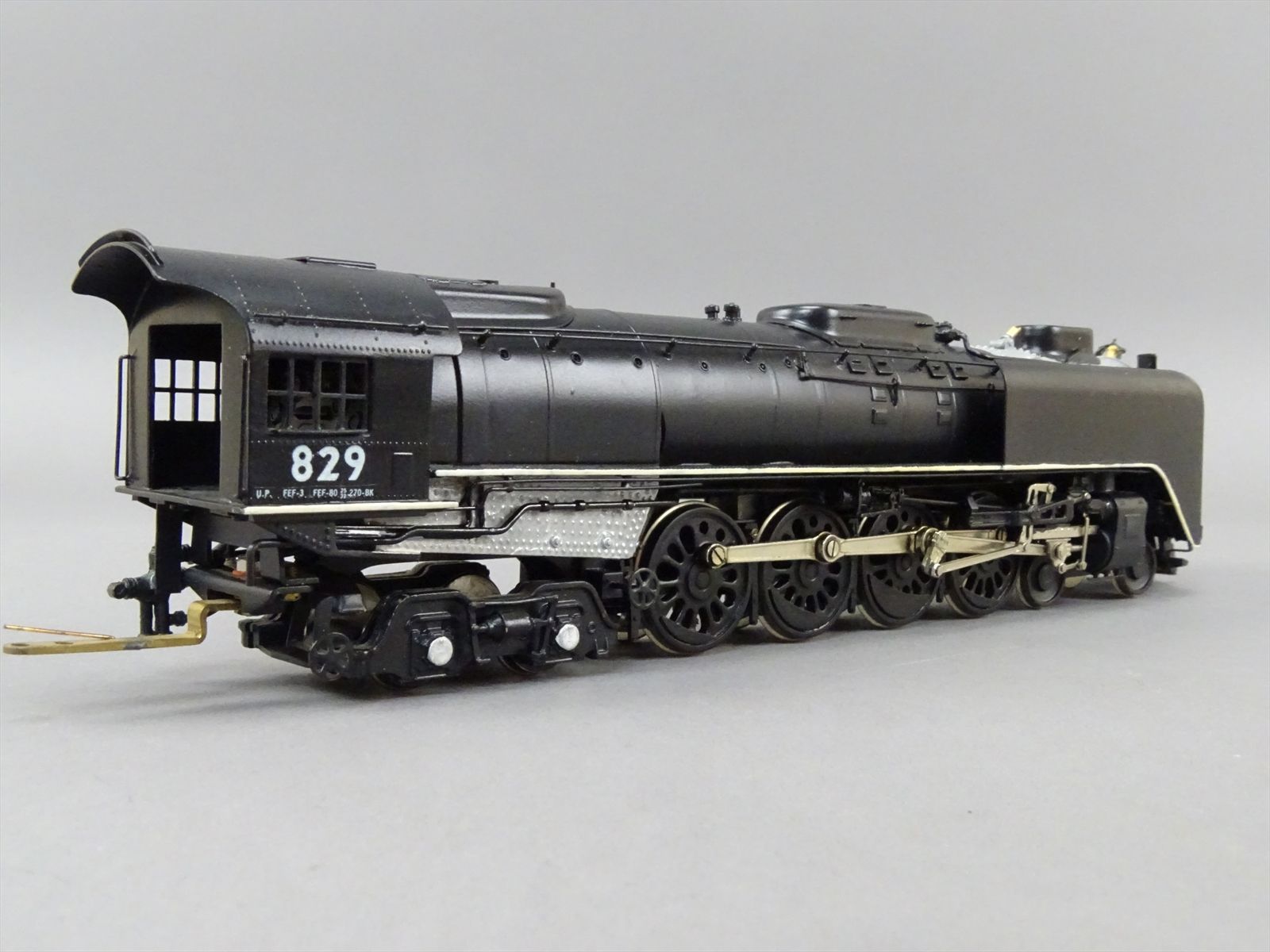 HO Brass Model - WMC UP Union Pacific 4-8-4 FEF-3 #829 - Fair Custom - 1975 Run - Katsumi