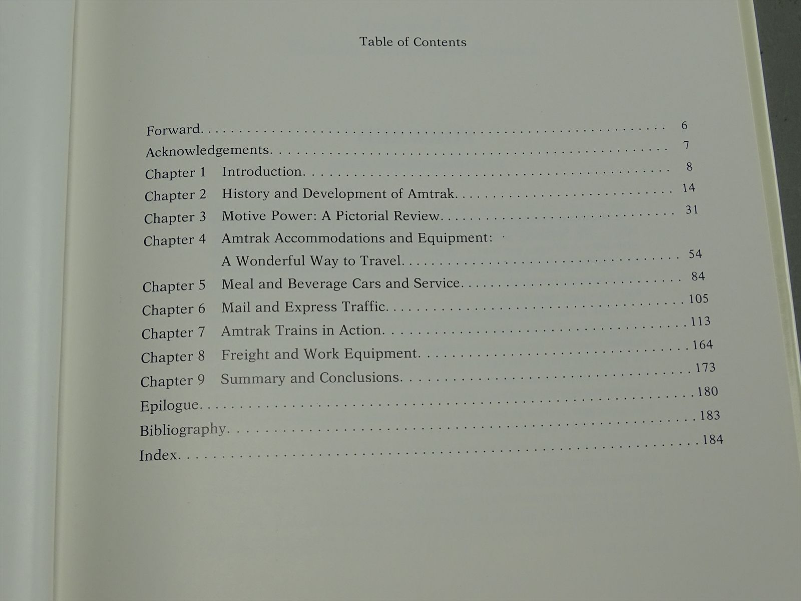 Railroad Book - Amtrak Trains & Travel - Patrick Dorin - 184 pages