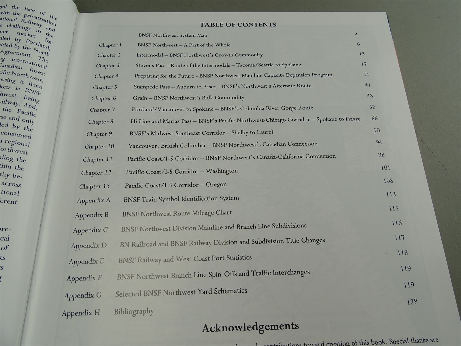 Railroad Book - BNSF Northwest - Robert Del Grosso - SIGNED