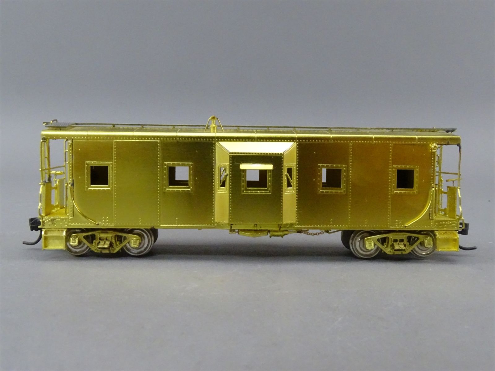 HO Brass Model - OMI 1262 SOU Southern Steel B-W Caboose Round Roof # ...