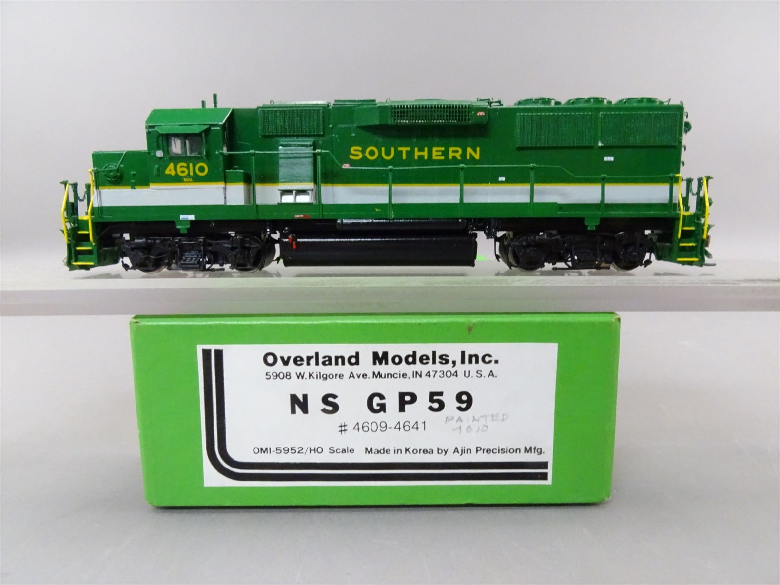 HO Brass Model - OMI 5952 NS as SOU Southern GP59 #4610 - Custom - 1991 ...