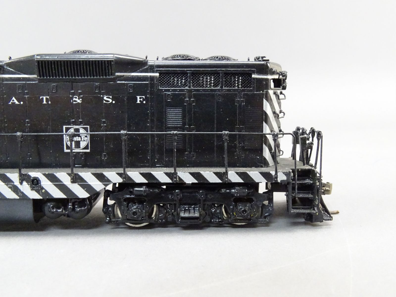 HO Brass Model - Key AT&SF Santa Fe EMD GP-7 Phase I Zebra Stripe #2691 ...