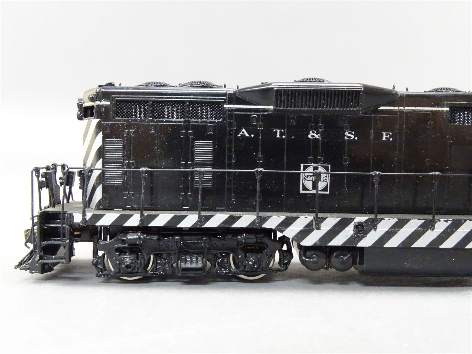 HO Brass Model - Key AT&SF Santa Fe EMD GP-7 Phase I Zebra Stripe #2691 ...