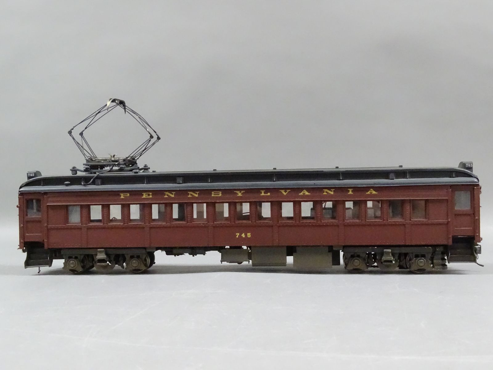 O Brass Model - NJCB PS-724-O PRR Pennsylvania MP-54 MU Coaches #745 ...