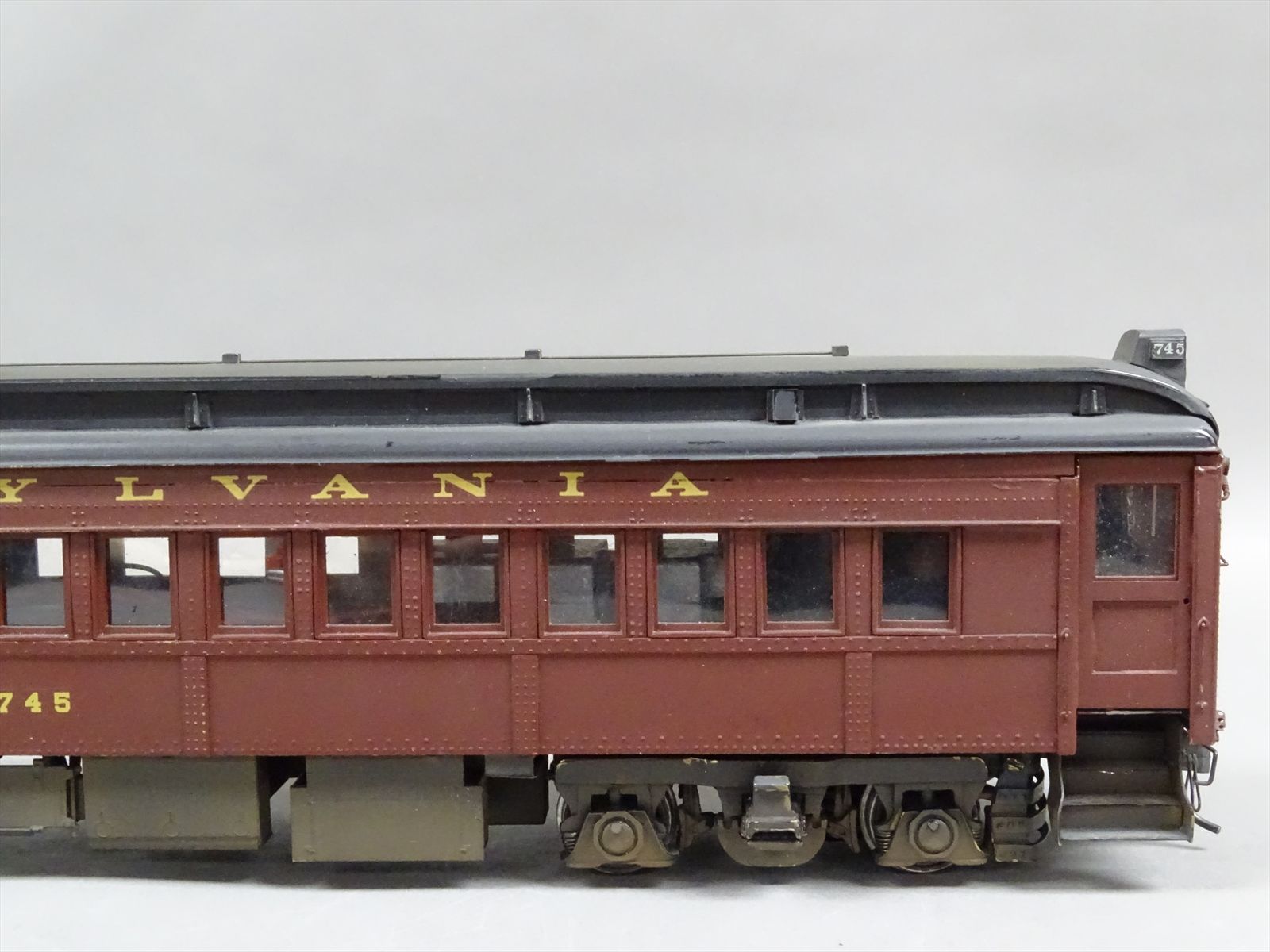 O Brass Model - NJCB PS-724-O PRR Pennsylvania MP-54 MU Coaches #745 ...