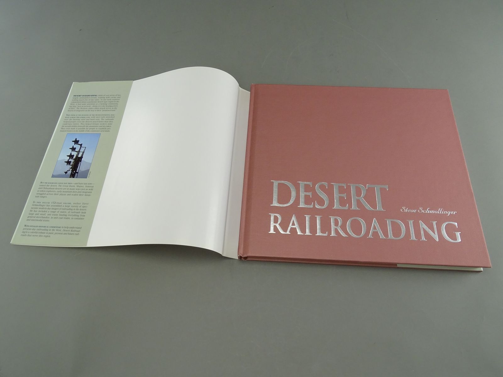 Railroad Book - Desert Railroading - Steve Schmollinger - 172 pages