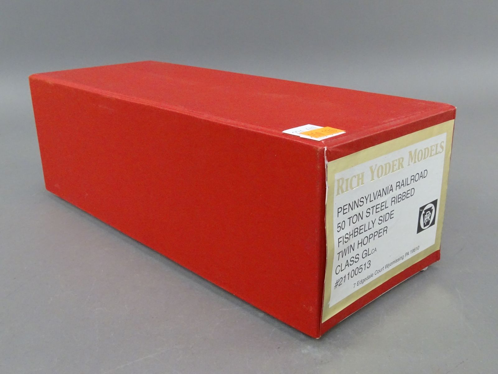 O Brass Model - RYM Rich Yoder 21100513 PRR Pennsylvania GLCA 50 Ton ...