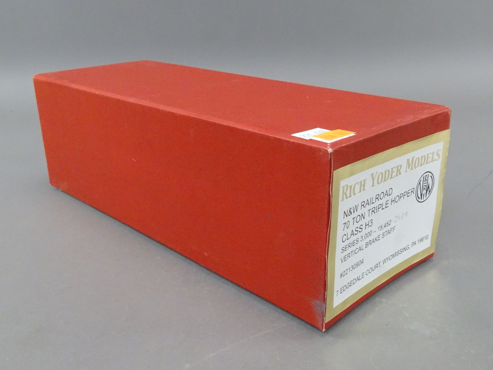 O Brass Model - RYM Rich Yoder 22130904 N&W Norfolk & Western H-3 70 ...