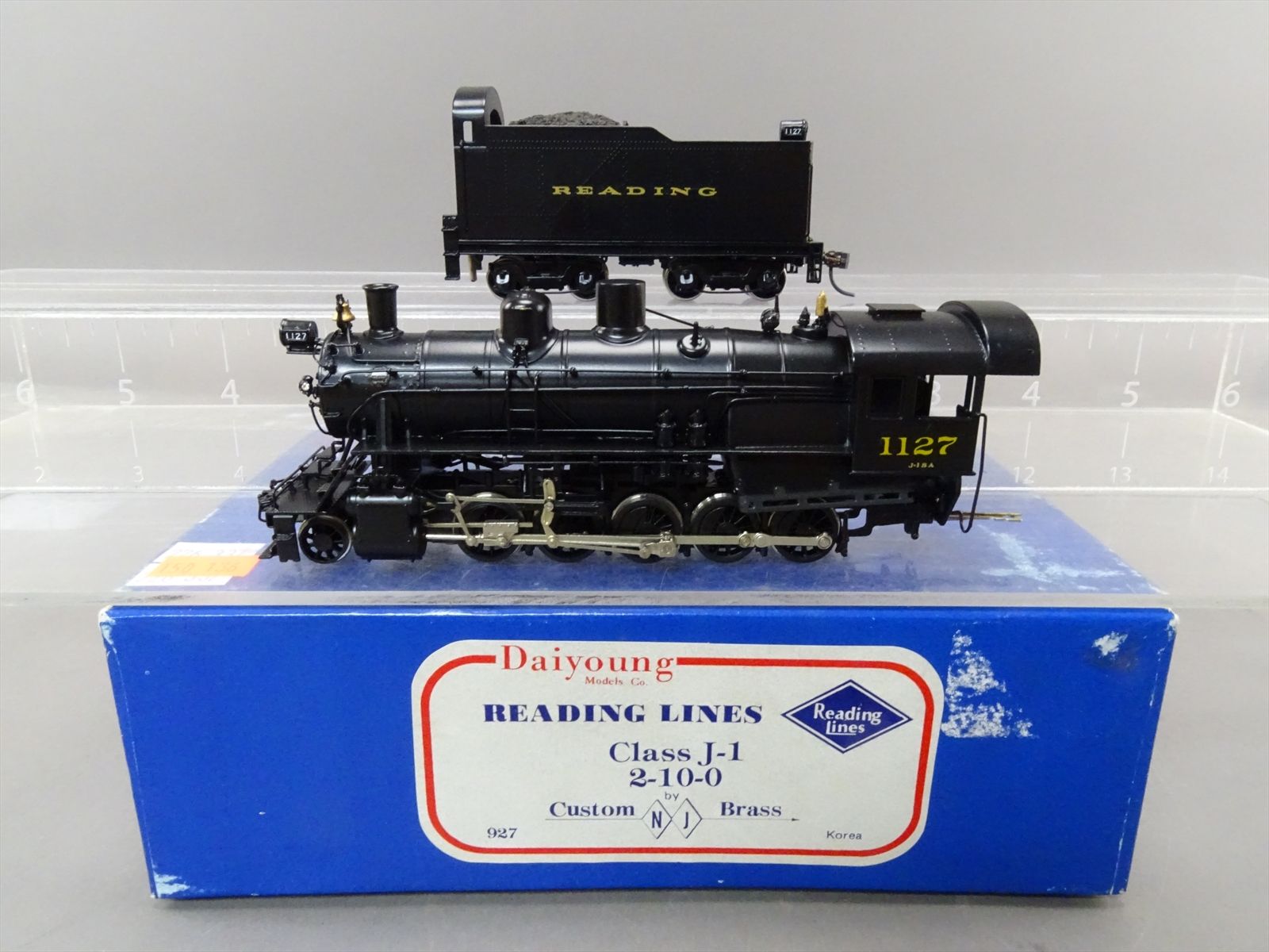 HO Brass Model - NJCB 927 RDG Reading J-1 2-10-0 #1127 - Custom - 1984 ...