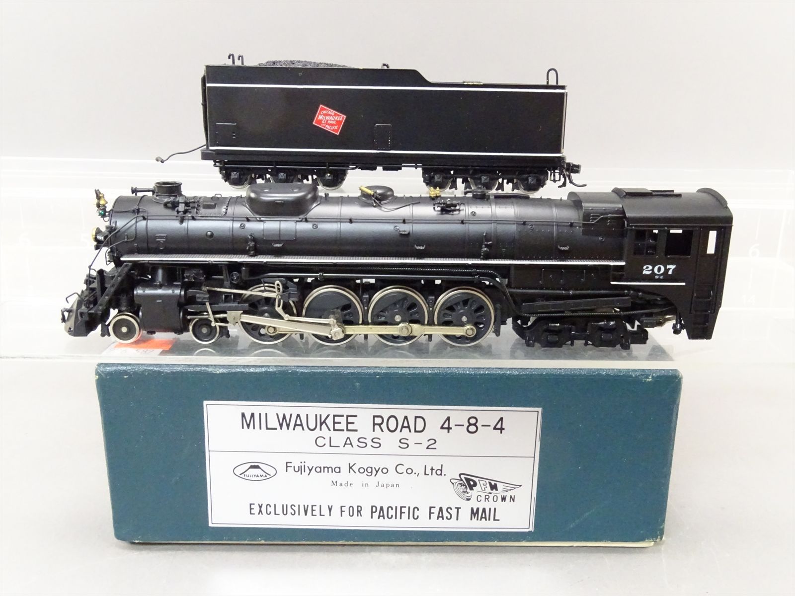 HO Brass Model - PFM Milwaukee Road S-2 4-8-4 #207 - Custom + PFM Sound ...