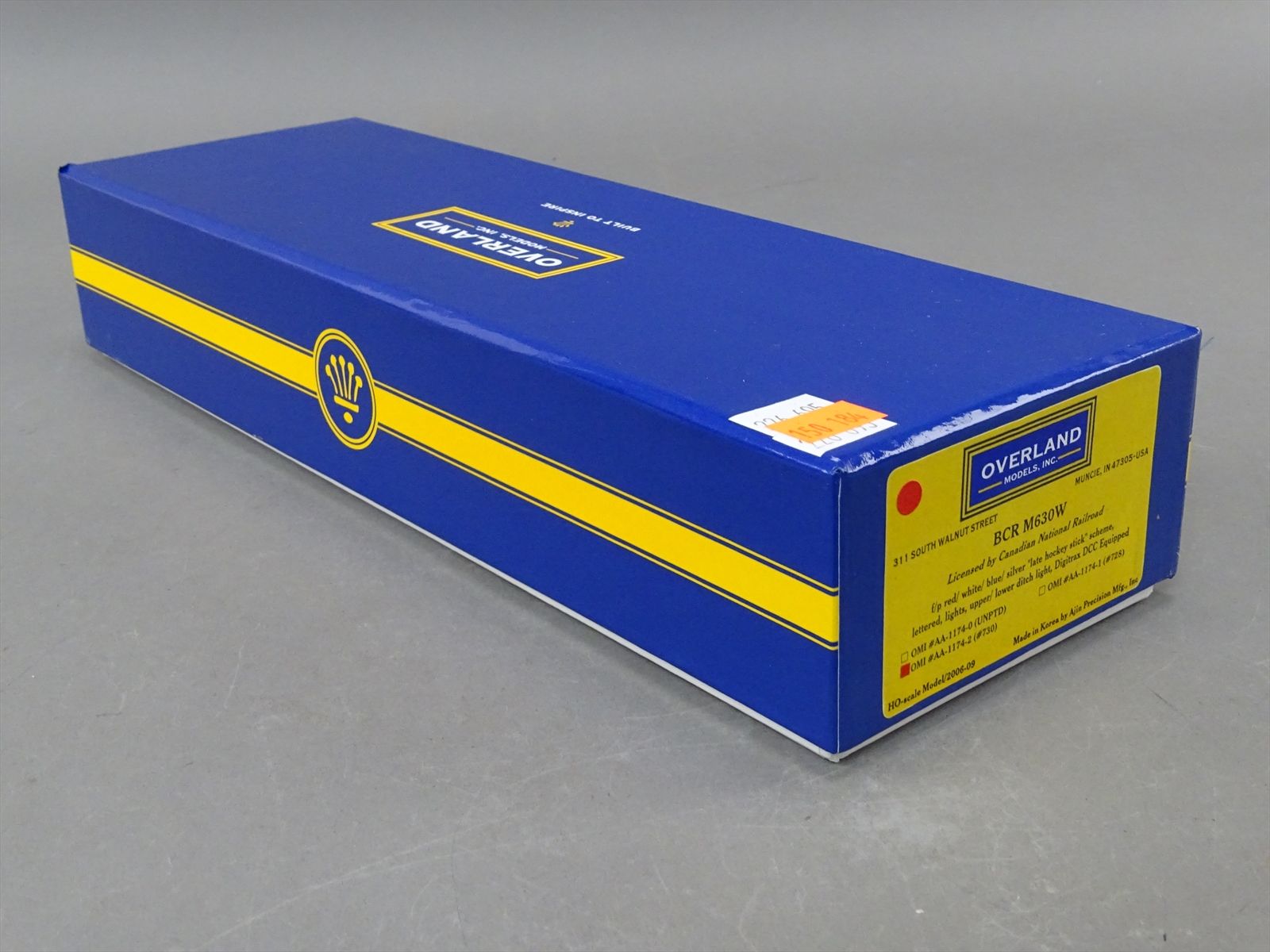 HO Brass Model - OMI AA-1174-2 BCR BC Rail British Columbia M630W Late ...