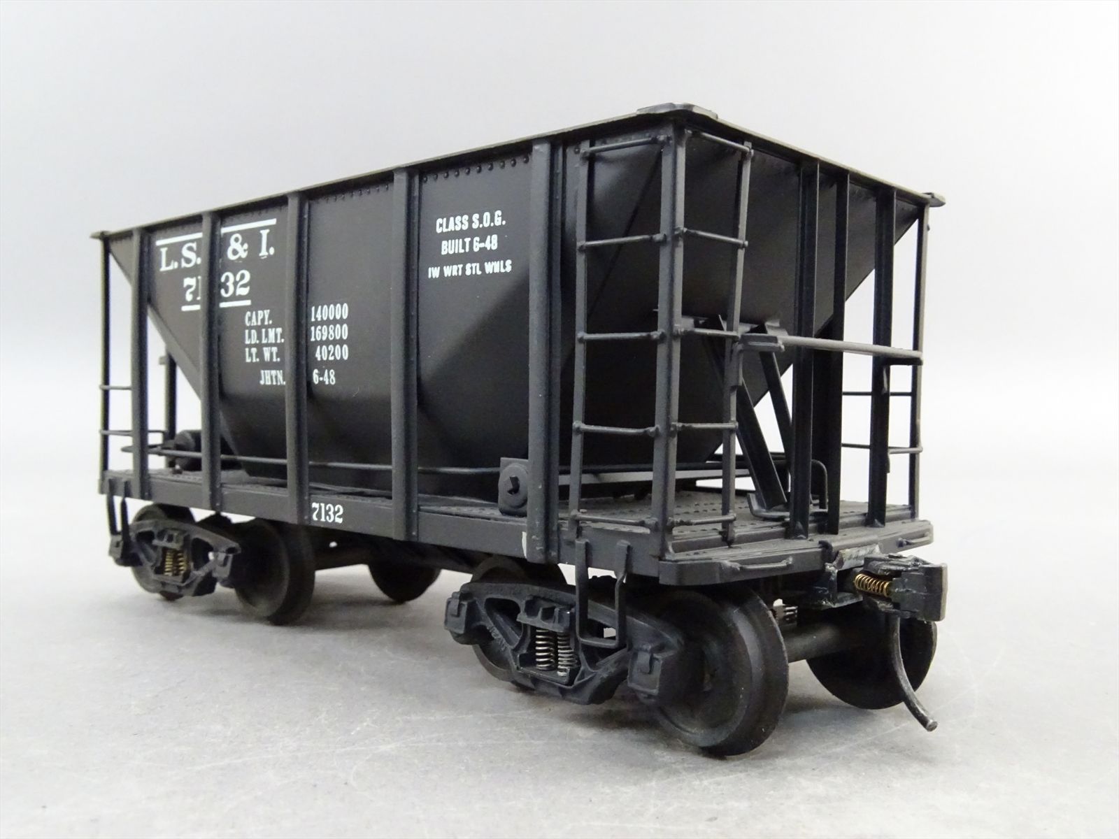 O Brass Model - USH 515 LS&I Lake Superior & Ishpeming Ribbed Side Ore ...