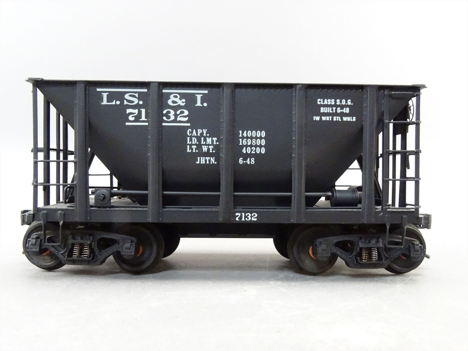 O Brass Model - USH 515 LS&I Lake Superior & Ishpeming Ribbed Side Ore ...