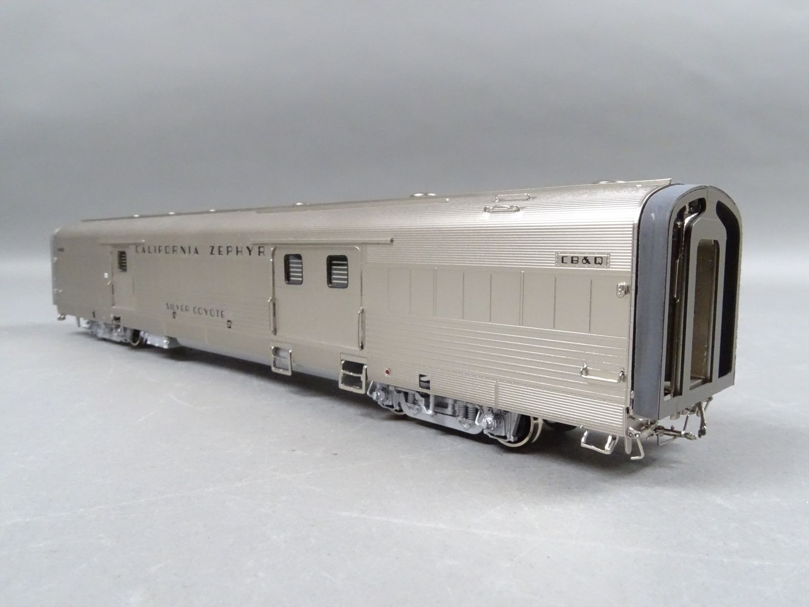 HO Brass Model - CIL 2272.1 / 2273.1 CB&Q D&RGW WP California Zephyr 9 ...