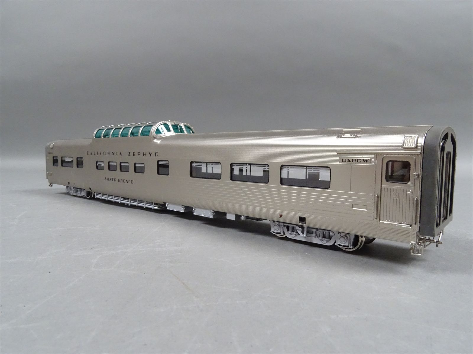 HO Brass Model - CIL 2272.1 / 2273.1 CB&Q D&RGW WP California Zephyr 9 ...