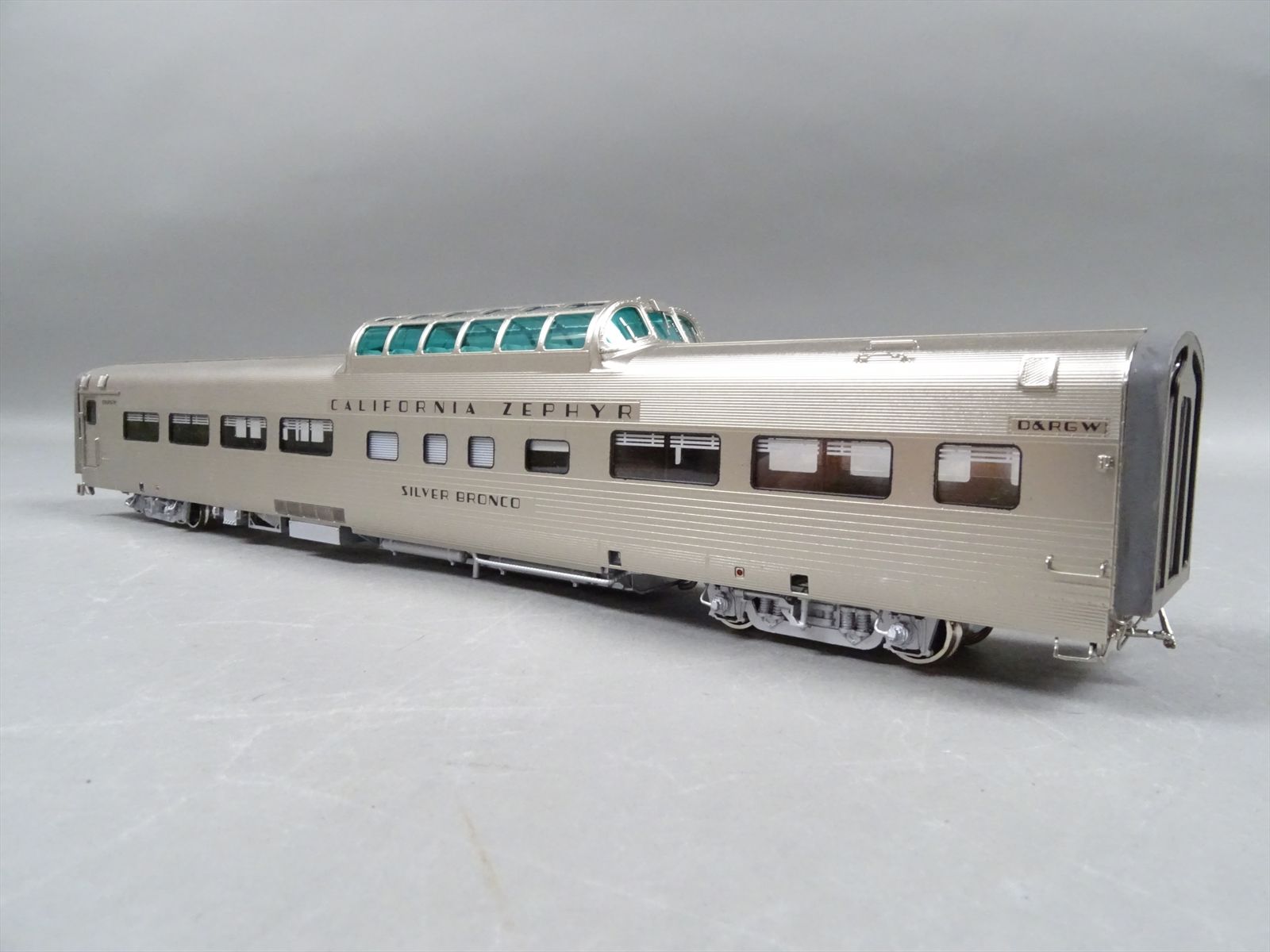 HO Brass Model - CIL 2272.1 / 2273.1 CB&Q D&RGW WP California Zephyr 9 ...