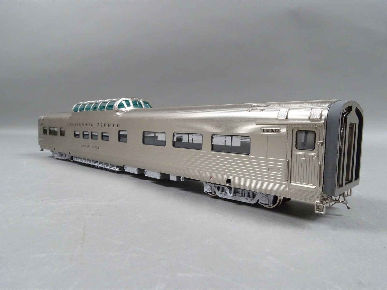 HO Brass Model - CIL 2272.1 / 2273.1 CB&Q D&RGW WP California Zephyr 9 ...
