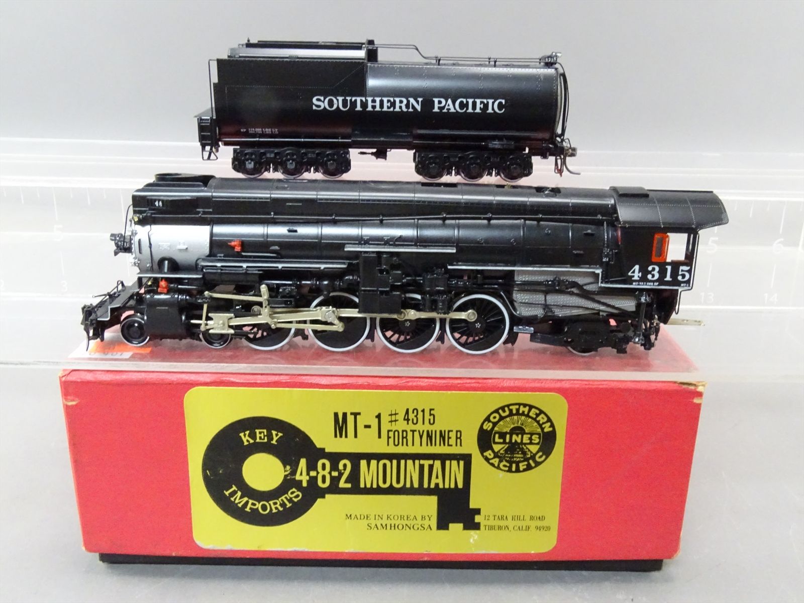 HO Brass Model - Key SP Southern Pacific Lines MT-1 4-8-2 Mountain ...