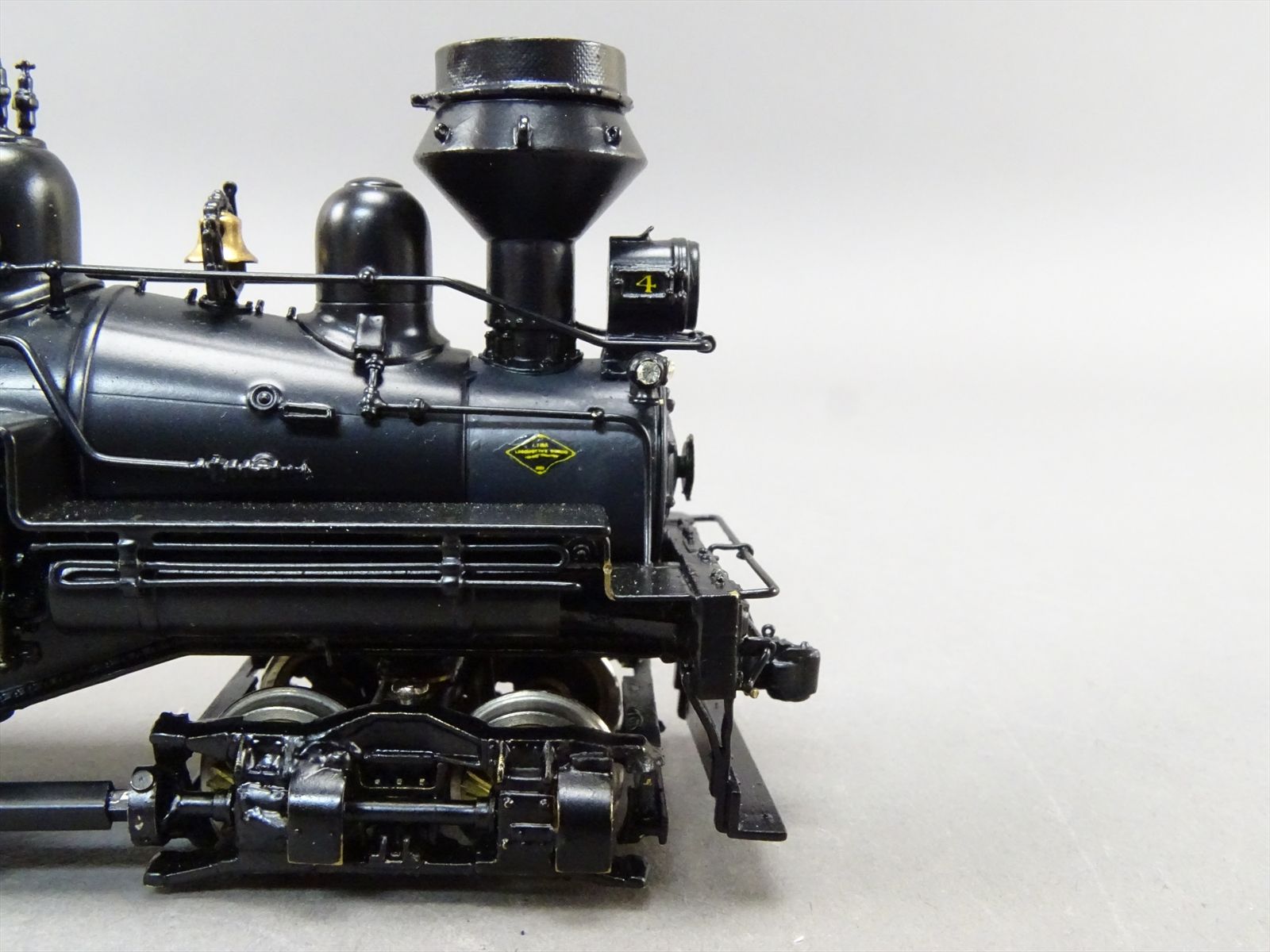 HO Brass Model - Key Cass Scenic Railway Shay #4 - Custom - 1983 Run ...