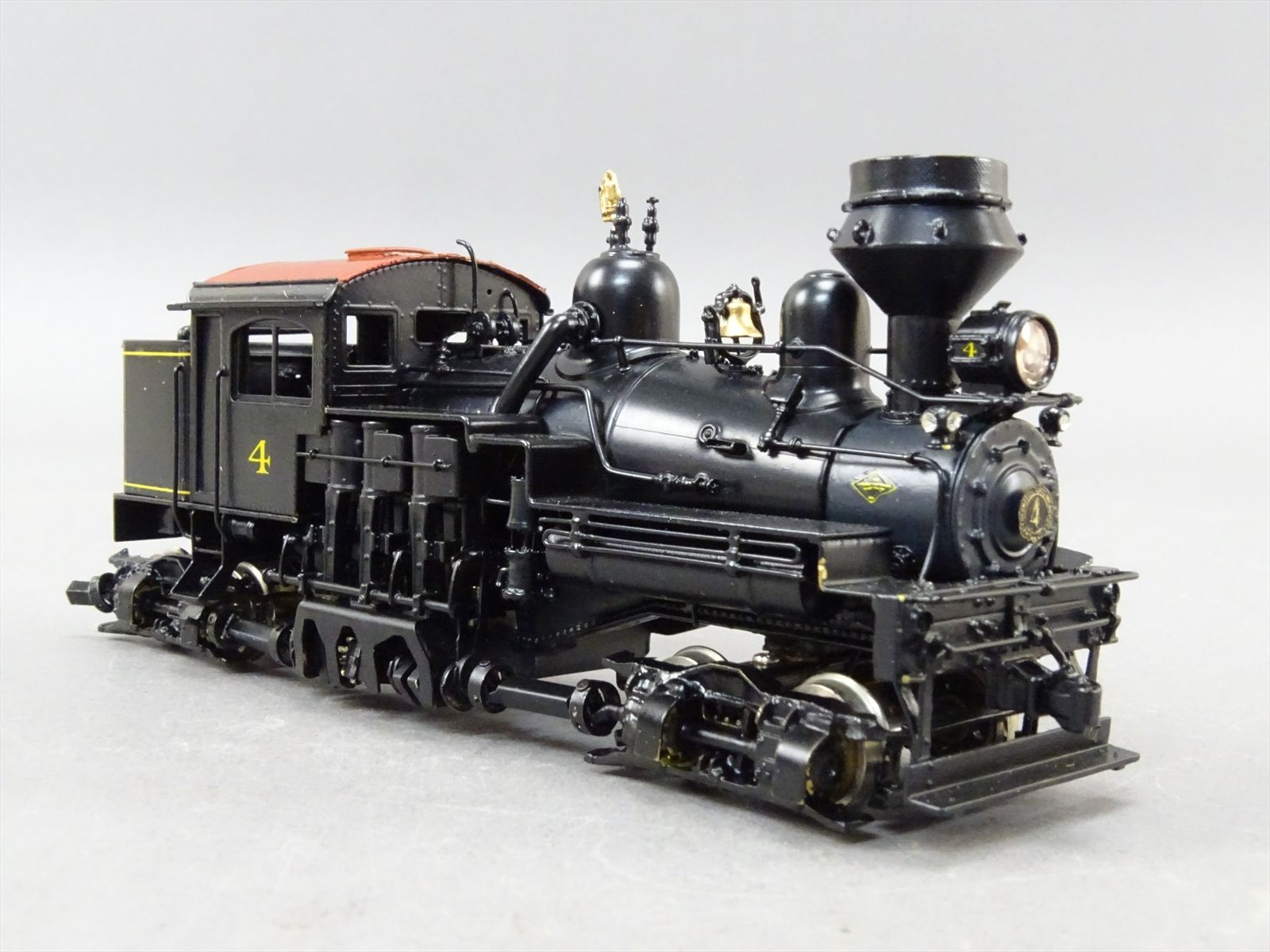 HO Brass Model - Key Cass Scenic Railway Shay #4 - Custom - 1983 Run ...