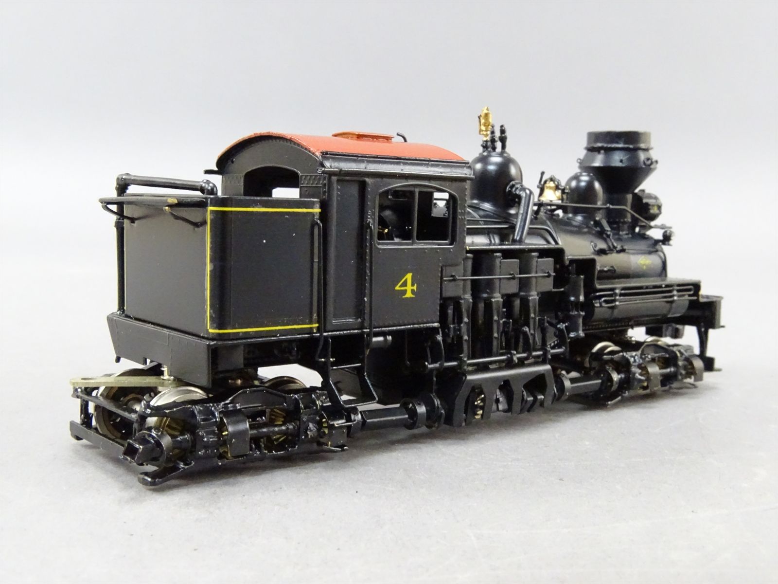 HO Brass Model - Key Cass Scenic Railway Shay #4 - Custom - 1983 Run ...