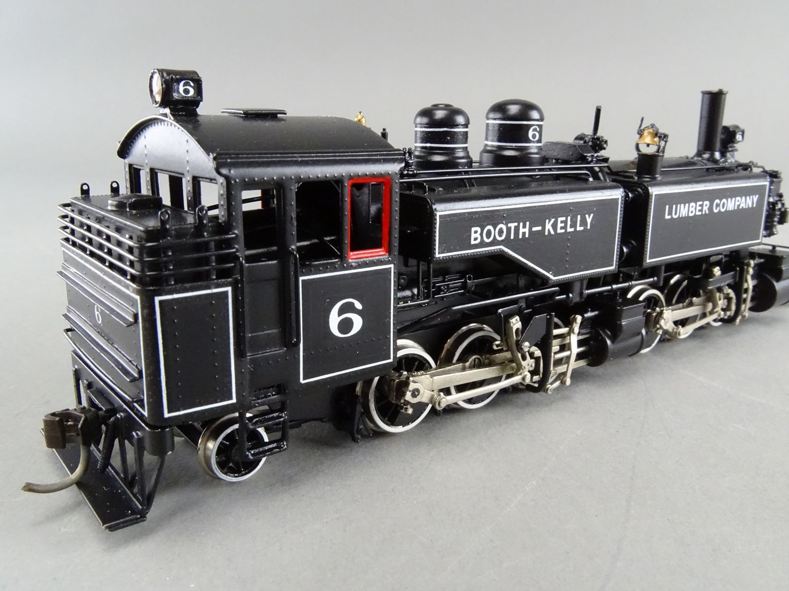 HO Brass Model - NWSL Booth Kelly 2-6-6-2T First Tank Logging Mallet #6 ...