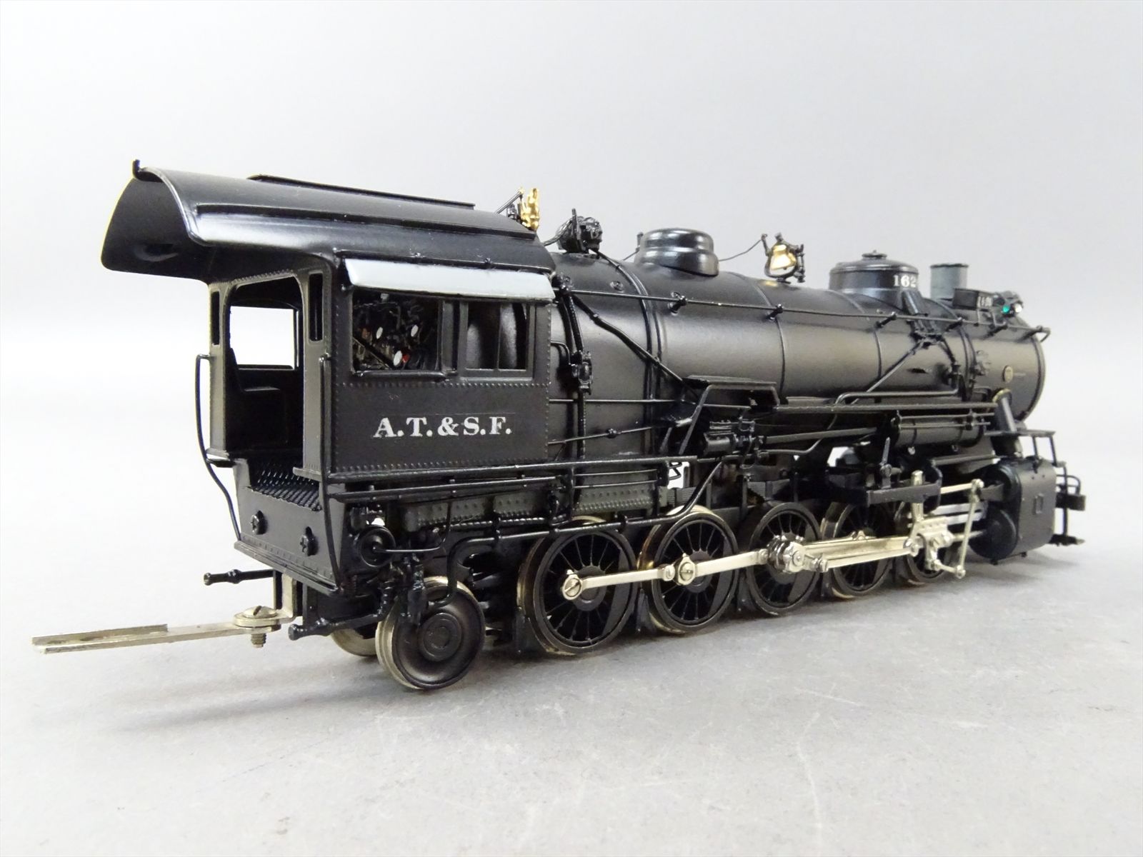 HO Brass Model - Hallmark AT&SF Santa Fe 2-10-2 #1626 - Custom - 1977 Run - Dong Jin