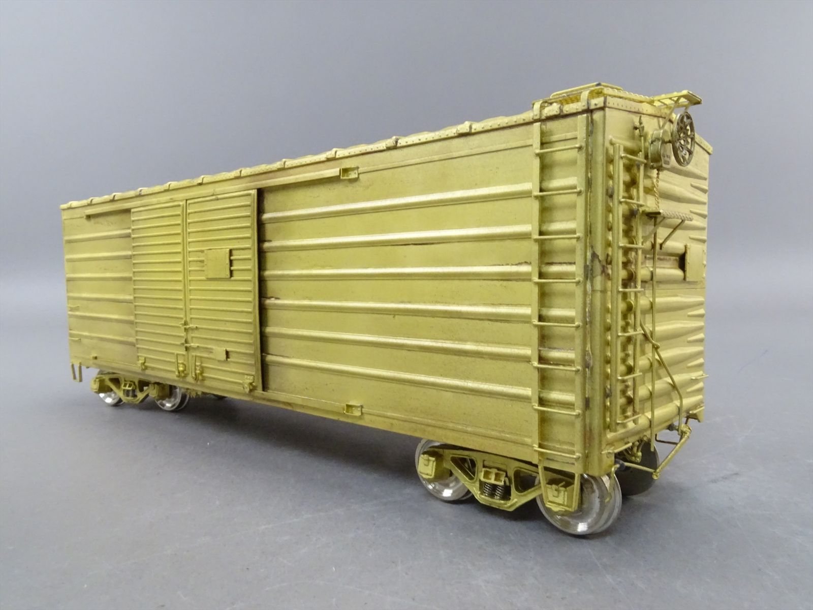 O Brass Model - NJCB 6001-O Milwaukee 40' Ribbed Steel Boxcar Double ...