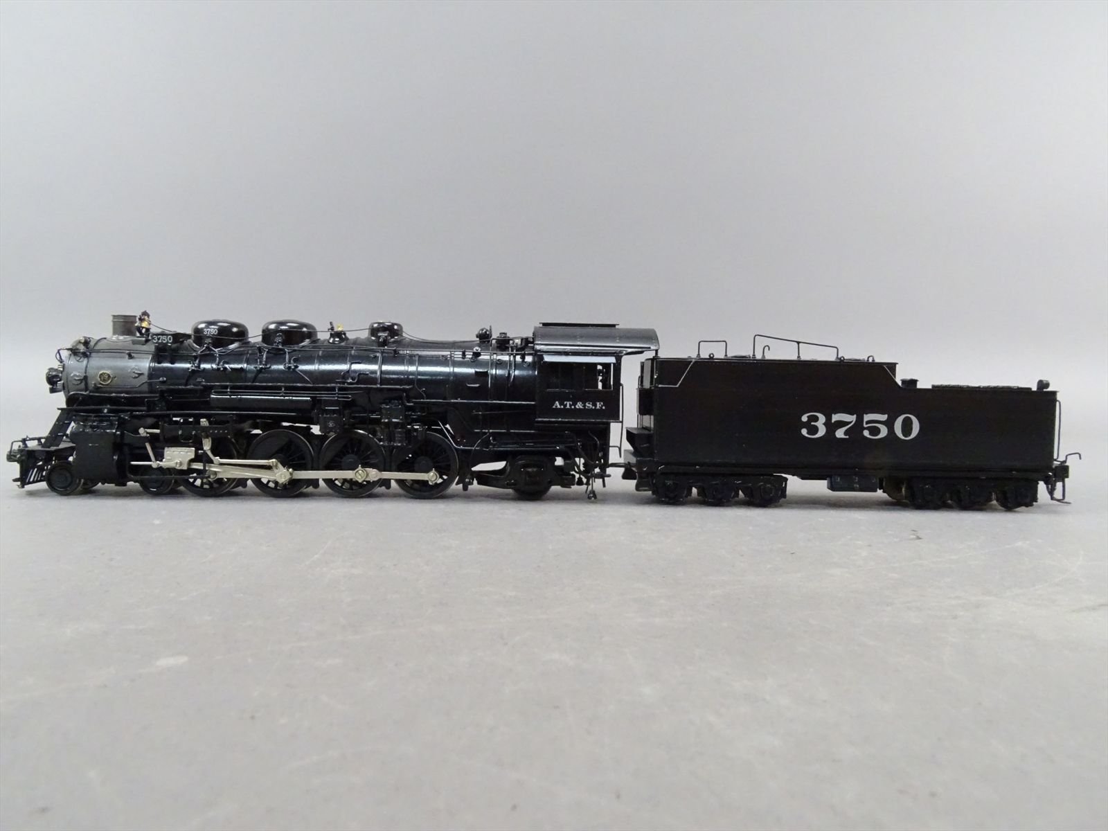 HO Brass Model - Sunset AT&SF Santa Fe 4-8-2 #3750 - Custom - 1976 Run ...