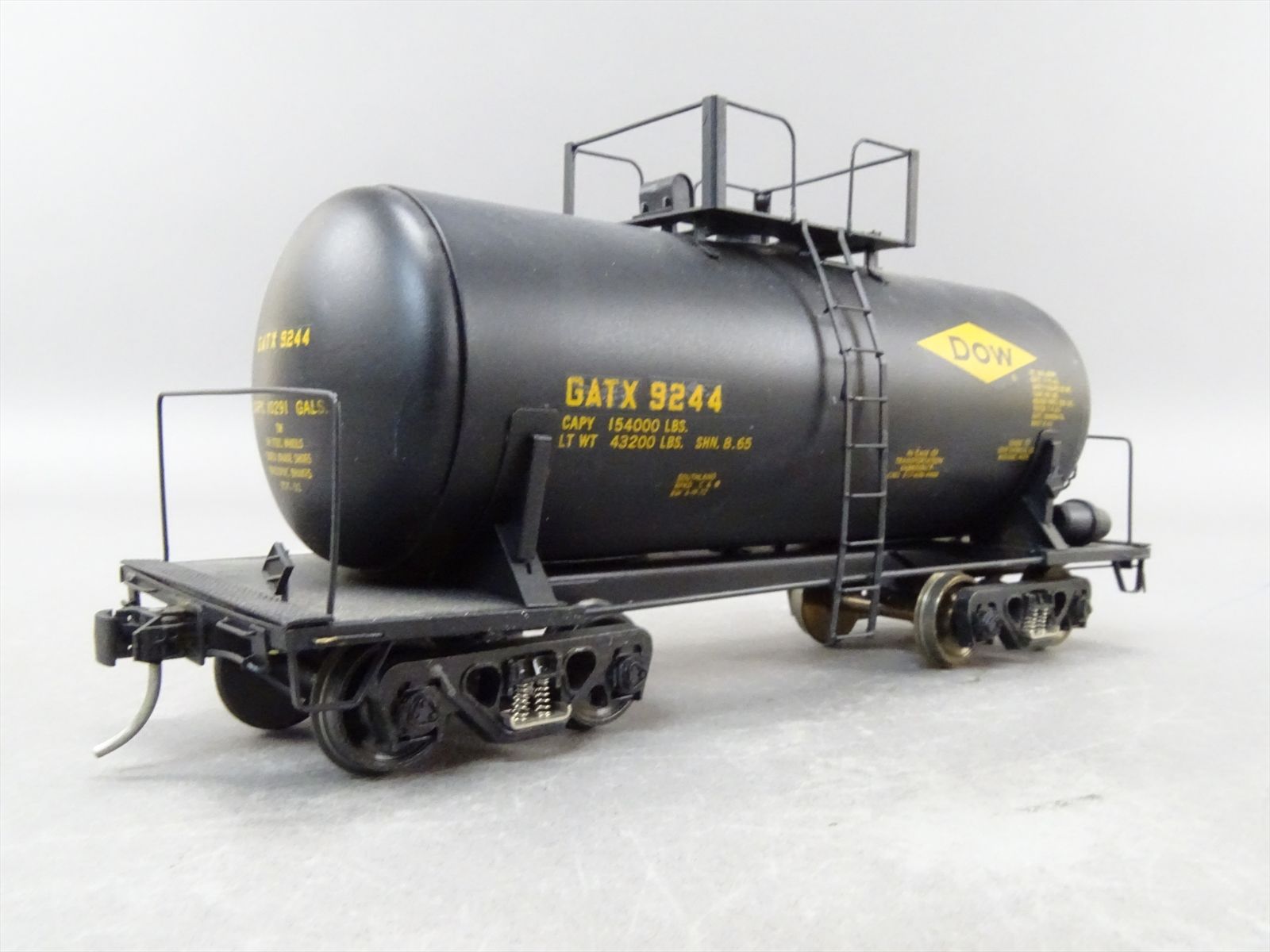 O Brass Model - USH U.S. Hobbies GATX DOW Tiny Tank Car #9244 - Fair ...