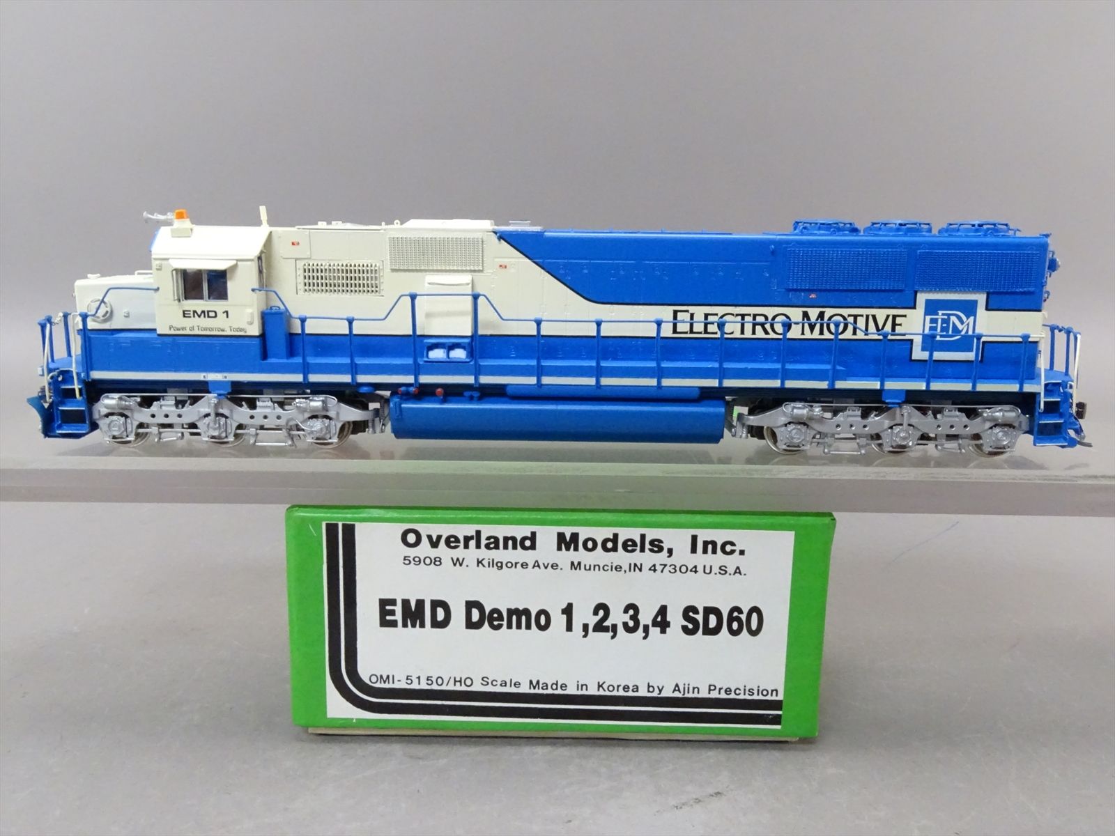 HO Brass Model - OMI 5150 EMD Demo Demonstrator SD60 #1 EMD1 - Custom - 1988 Run - Ajin