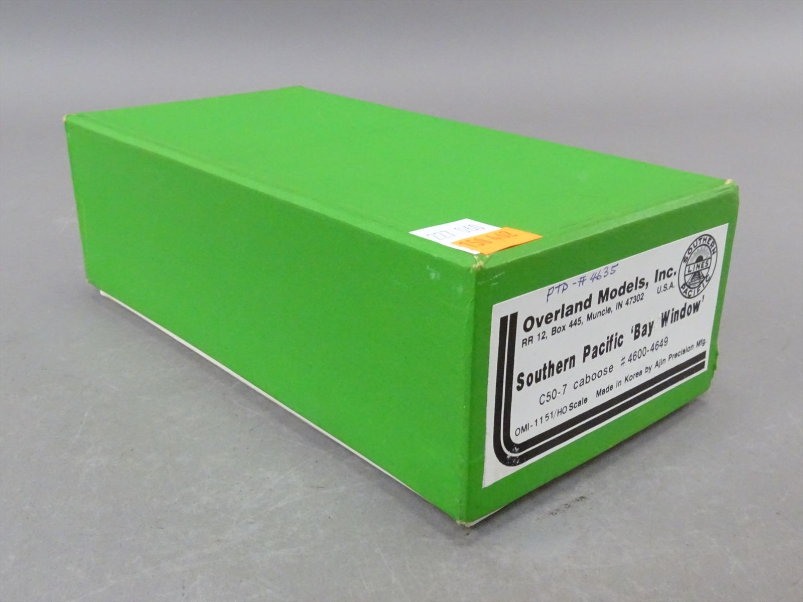 HO Brass Model - OMI 1151 SP Southern Pacific Bay Window C50-7 Caboose ...